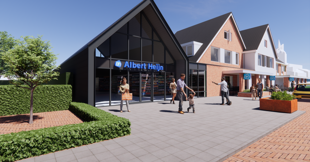 Uitbreiding Albert Heijn Beekbergen - HEVO